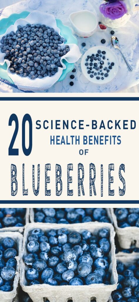 Blueberry Benefits: 20 Science-Backed Health Benefits of Blueberries